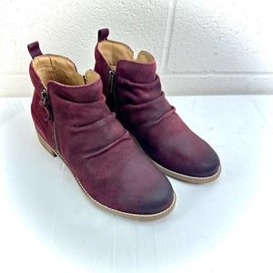 Earth | Shoes | New Earth Womens Nadya Round Toe Casual Booties In Dark ...